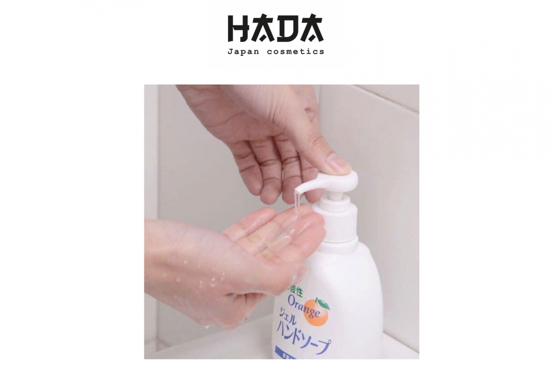 Nước rửa tay Animo hương cam 200ml nội địa Nhật - HADA Cosmetic