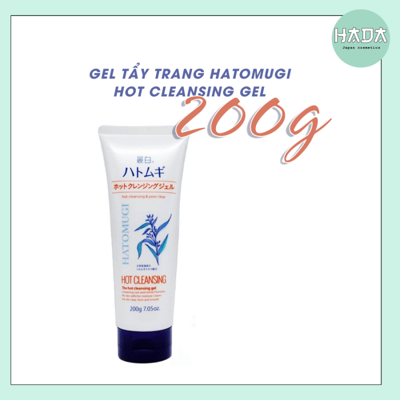 Gel tẩy trang nóng Hatomugi 200g - HADA Cosmetic
